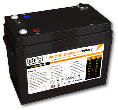 SFK-275SE Smart Active Balance Victron Communications Endurance Battery ...