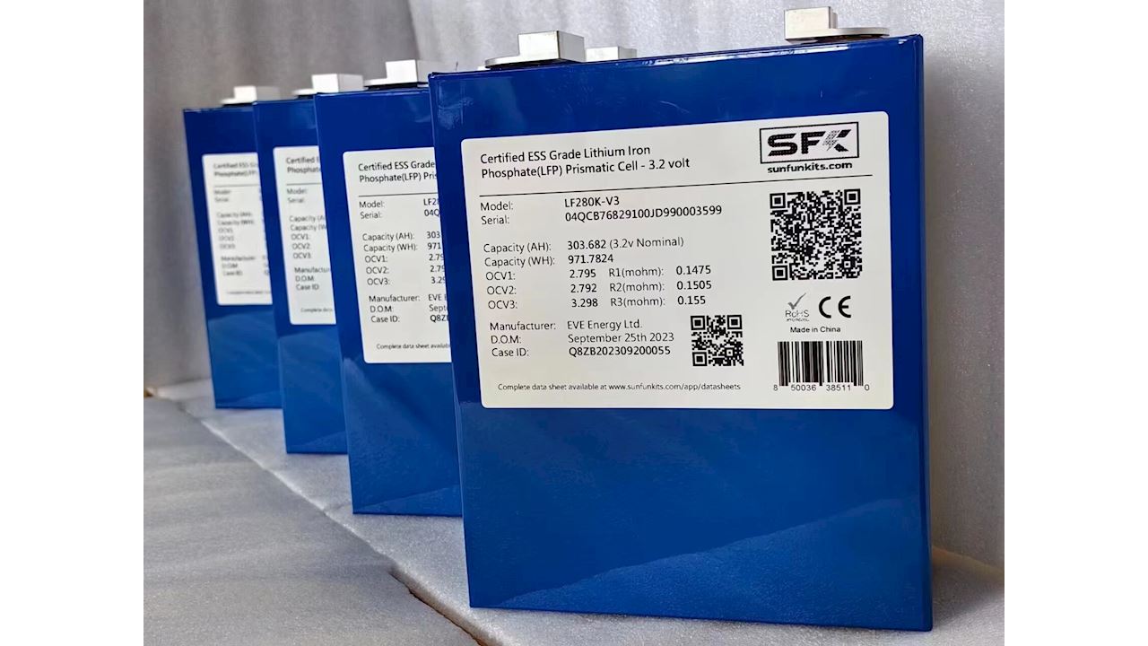 Sun Fun Kits V5 Deluxe Heated Smart Battery Kit - LFP Lithium Iron ...