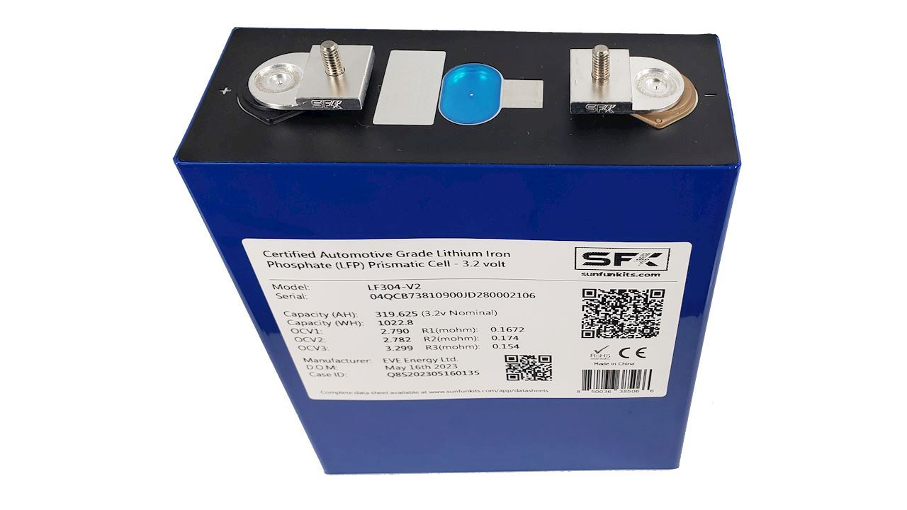 Sun Fun Kits V5 Deluxe Heated Smart Battery Kit - LFP Lithium Iron ...